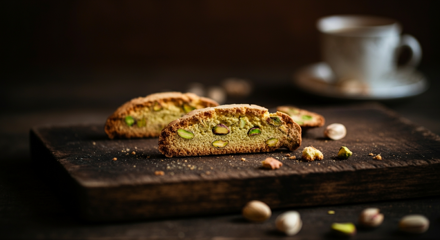 Italian Pistachio Biscotti Recipe - ItalianCookies.com