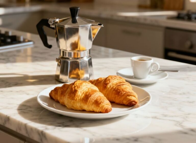 Authentic Italian Cornetto Recipe | Flaky, Buttery Pastry Filled with ...