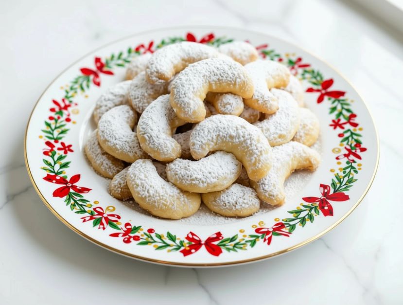 Italian Almond Crescent Cookies Recipe - ItalianCookies.com