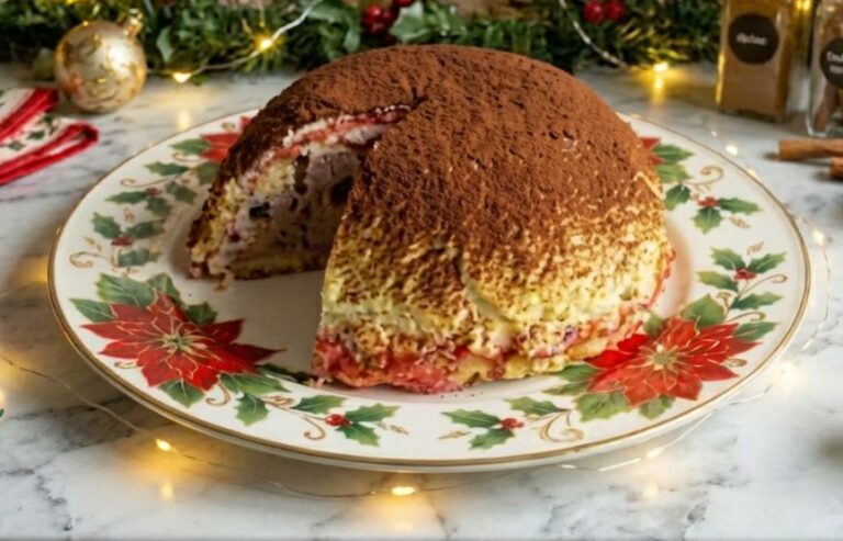 Zuccotto (Italian Semi-Frozen Dome Dessert from Florence ...